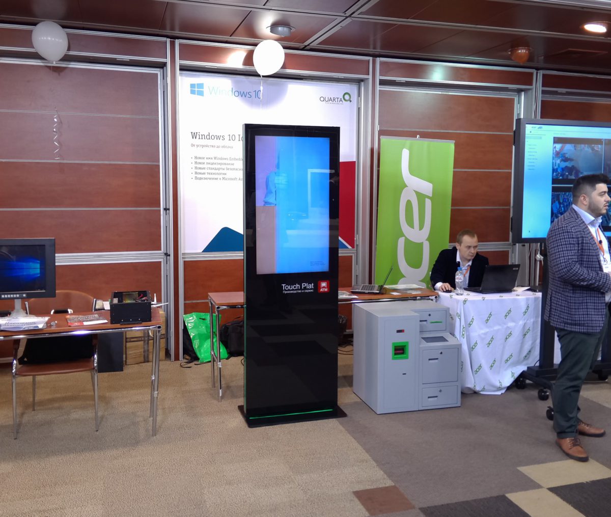 Тачплат представила депозитные машины на Embedded Day 2016